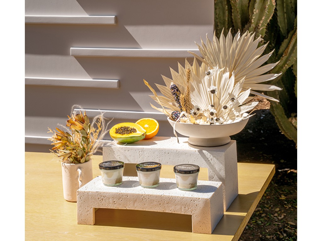 Resin Ivory 15x11x4 Riser - Cal-Mil